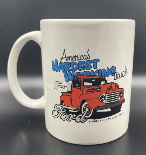F-150 MSRF Licensed Ford Motor Co. Coffee Cup Mug Americas Hardest ...