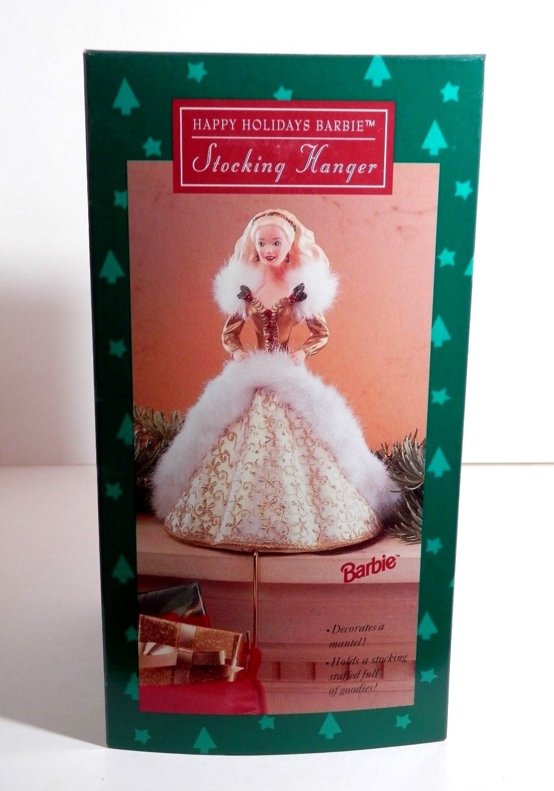 Hallmark Holiday Barbie Stocking Hanger 1995 | eBay