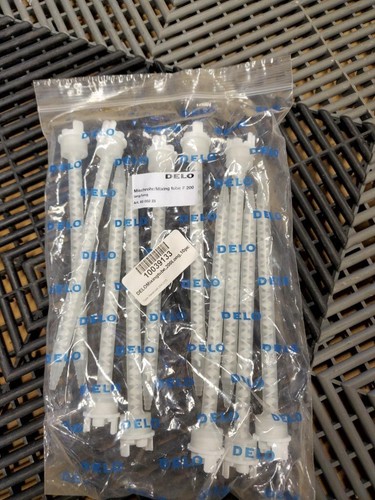 New Delo F-200 Long Epoxy Mixing Tubes / New Lot of 10 / Art. 60 032 23 ...