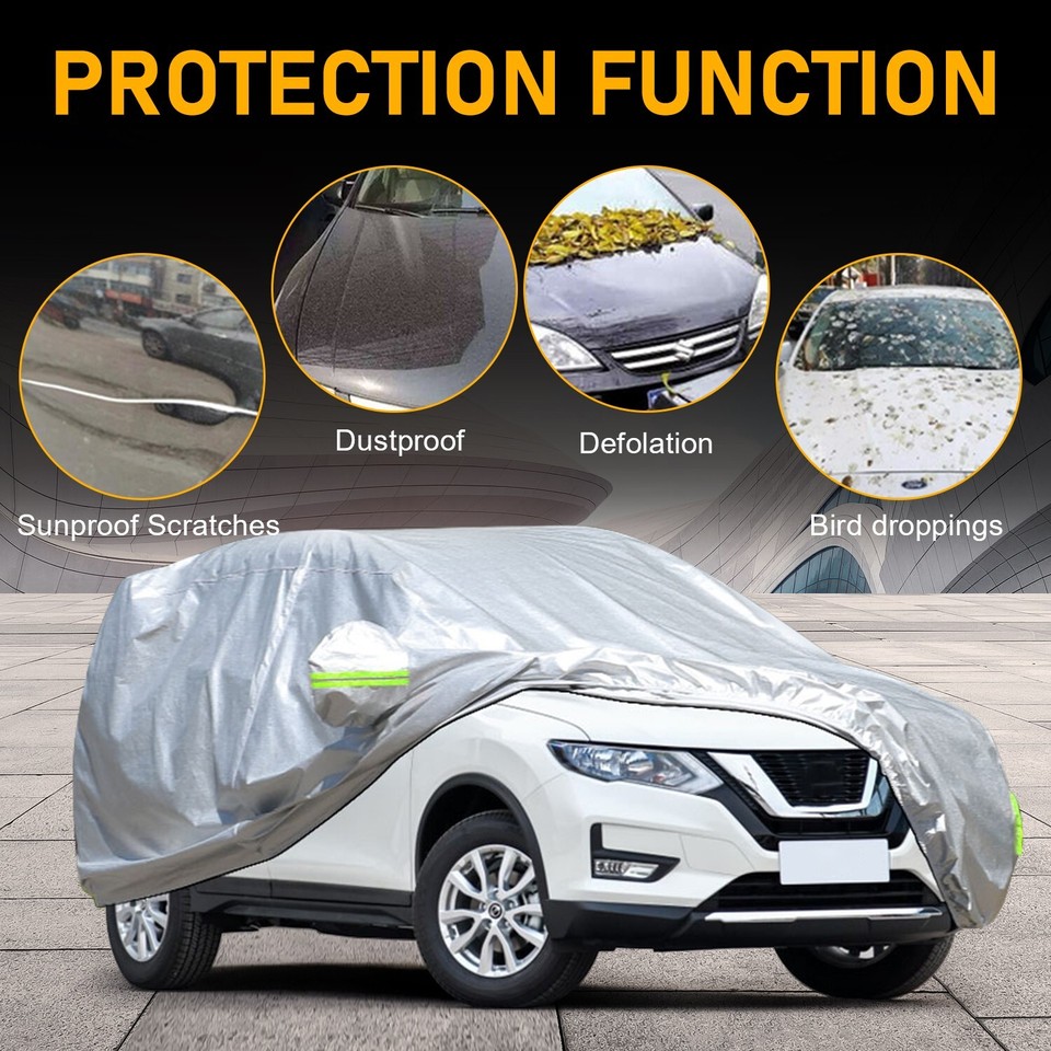 For Nissan Rogue SUV Full Car Cover Outdoor Sun Dust Rain UV Protection ...