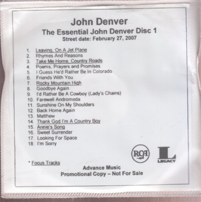 The essential john denver 2007 ebay - sanytarget