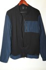 #224 HUGO BOSS Skiles 06 Mixed Media Bomber Jacket Size L RETAIL $295 ...