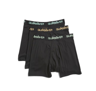 QuickSilver 3pack men’s Super Soft boxer briefs fly front size L (36-38 ...