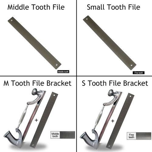 14" Adjustable Milled Tooth Body File Holder Car Panel Metal Polishing ...