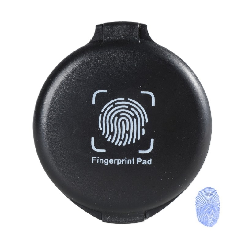 Thumb Print Ink Pad Quick Dry Fingerprint Ink Pad for Identification ...