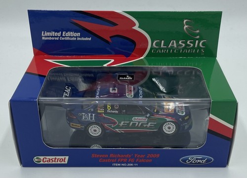 1:43 STEVEN RICHARDS #6 FORD FG FALCON 2009 CASTROL EDGE FPR 206-11 ...