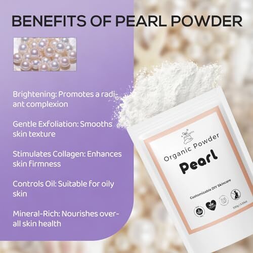 Freshwater Pearl Powder for DIY Skincare - 100% Natural and Radiance ...