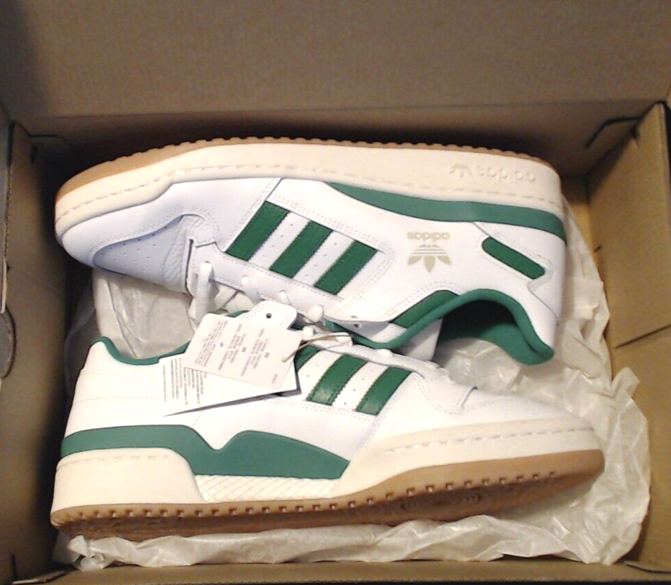 Size 14 - adidas Forum CL Low White Green for sale online | eBay