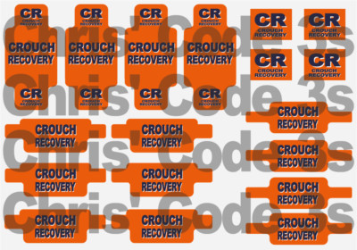 Code 3 LEGO Heavy Duty Tow Truck replacement decals - CROUCH Recovery ...