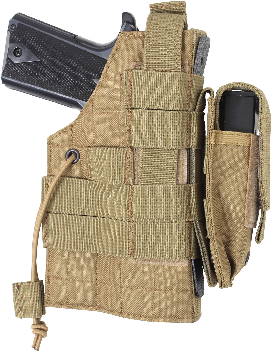 Tactical Gun Holster, MOLLE Pistol Firearm Army Camo Military Modular ...