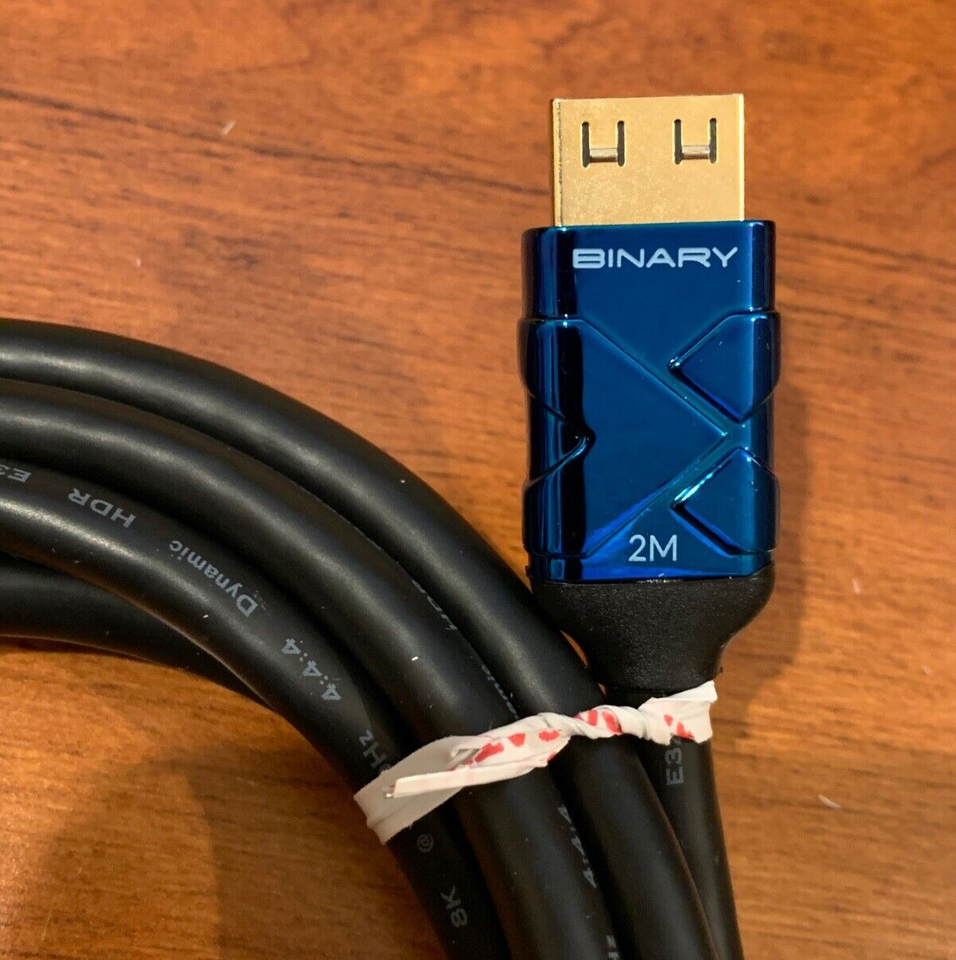 Binary BX Series 8K HDMI Cable 2M (6.5ft) | eBay