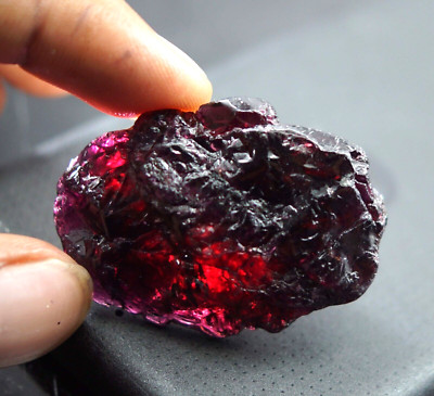 193.80Ct Natural Red Painite Rough Unheated Burmese Facet EGL Certified ...