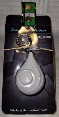 2 Personal Alarm Keychains Loud Alert W/ 125db Self-Defense Siren By ...