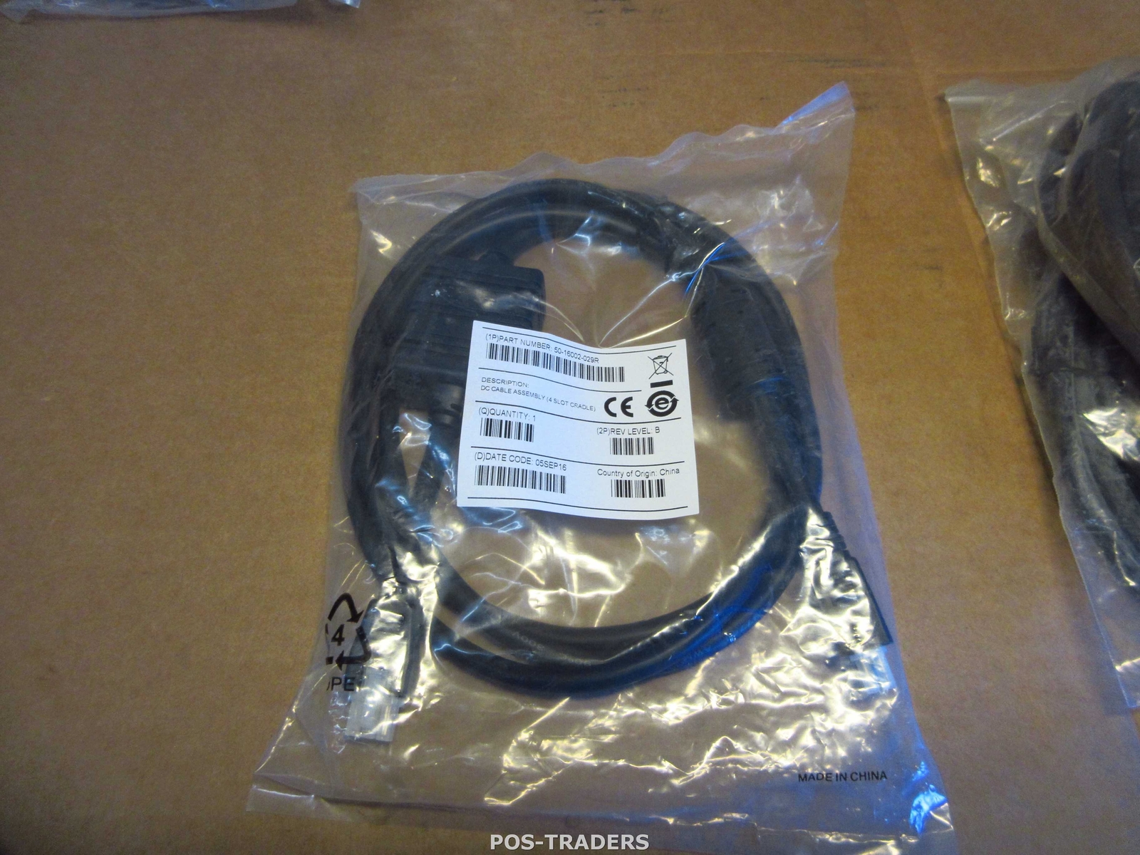Zebra 50-16002-029R DC Line Cord for Four Slot Cradles Dockings - NEW ...