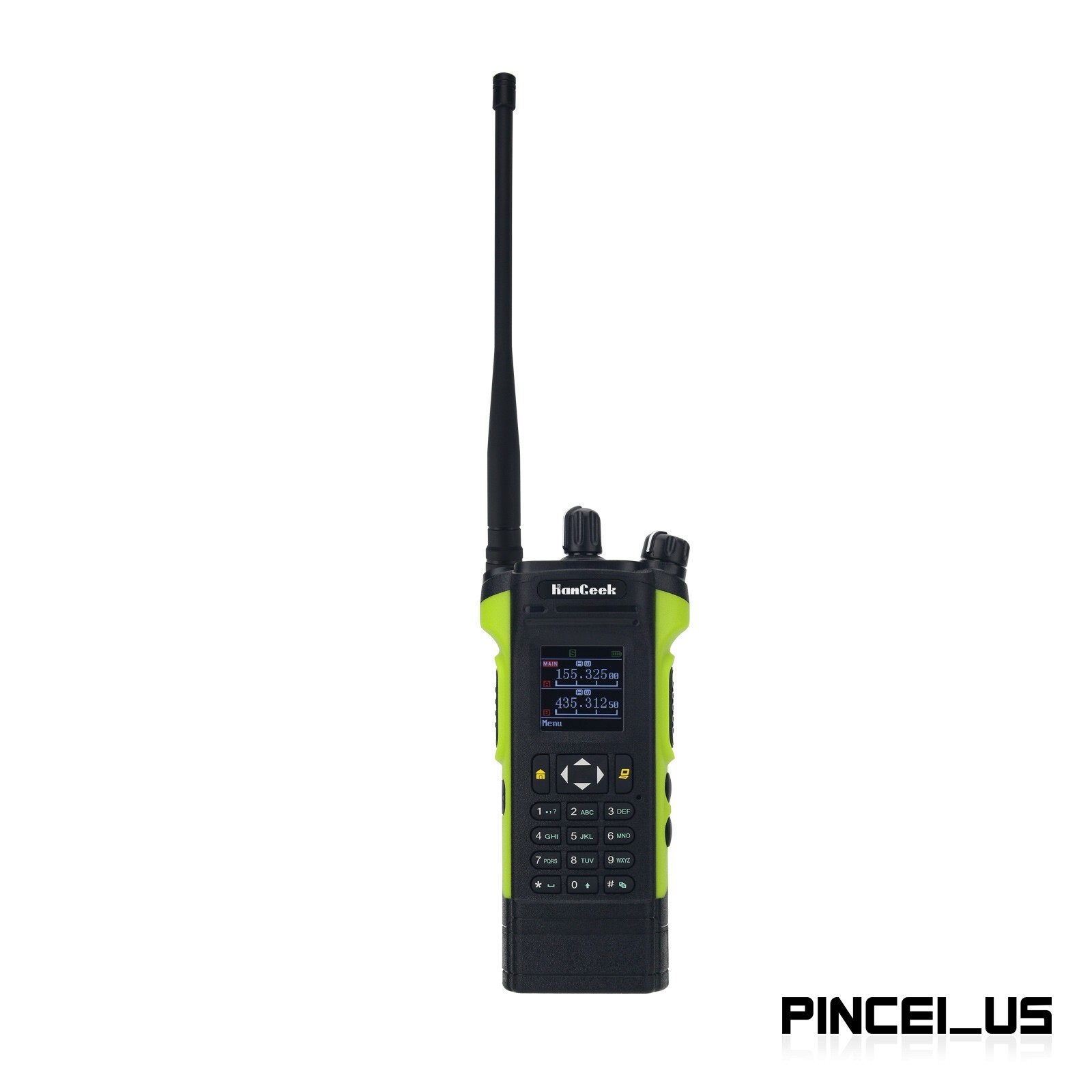 HAMGEEK APX-8000 12W Dual Band Radio VHF UHF Handheld Transceiver Dual ...