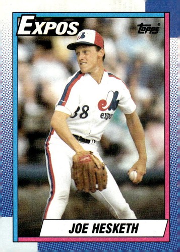 1990 Topps #24 Joe Hesketh - Montreal Expos | eBay