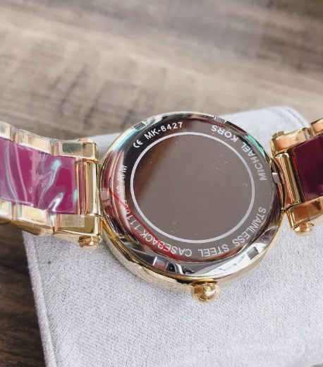 Michael Kors Parker Red Women Wristwatch MK6427 for sale online | eBay