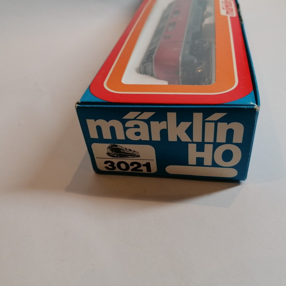 Vintage Marklin HO Diesel Locomotive 3021, DB Livery | eBay UK