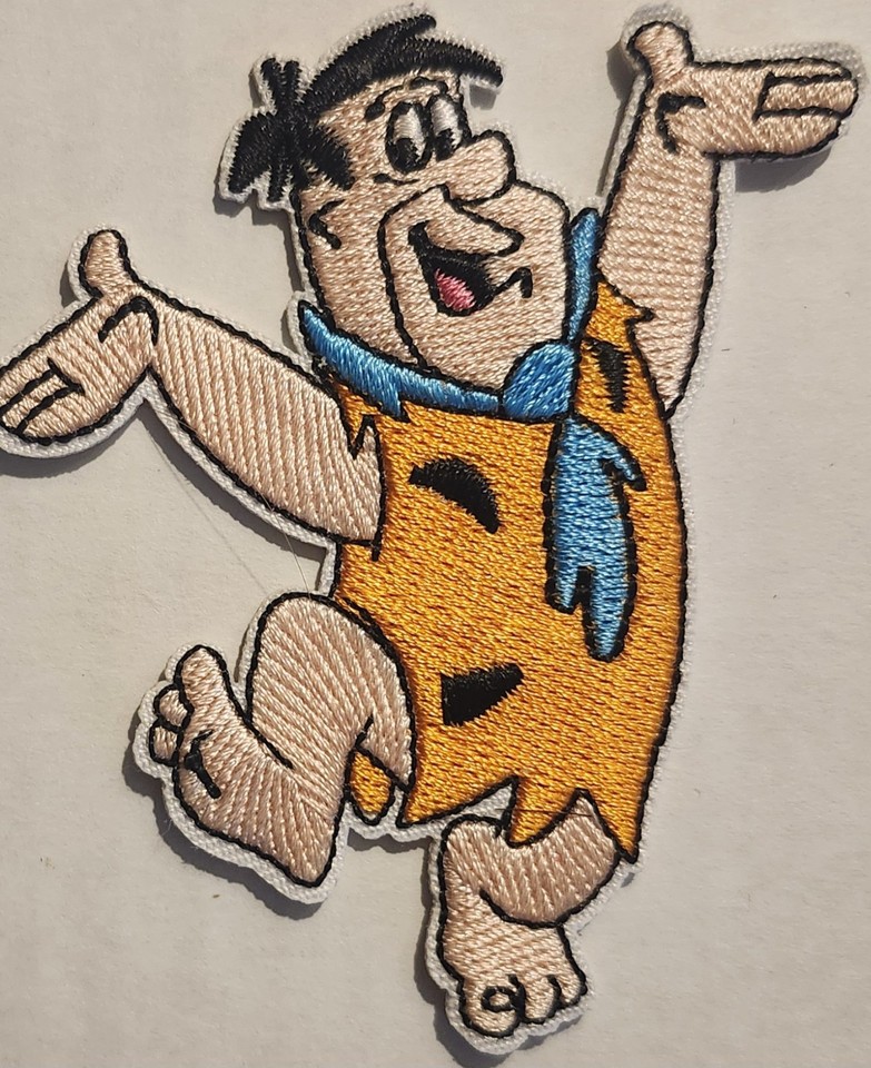 Fred Flintstone from Hanna-Barbera The Flintstones embroidered Iron on ...