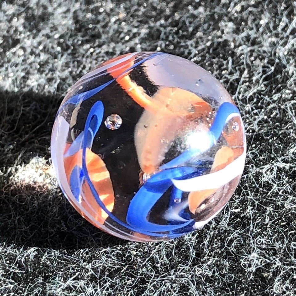 Vacor Crackerjack Liberty Marble .63” Combined Ship Busy Swirl Ribbon ...