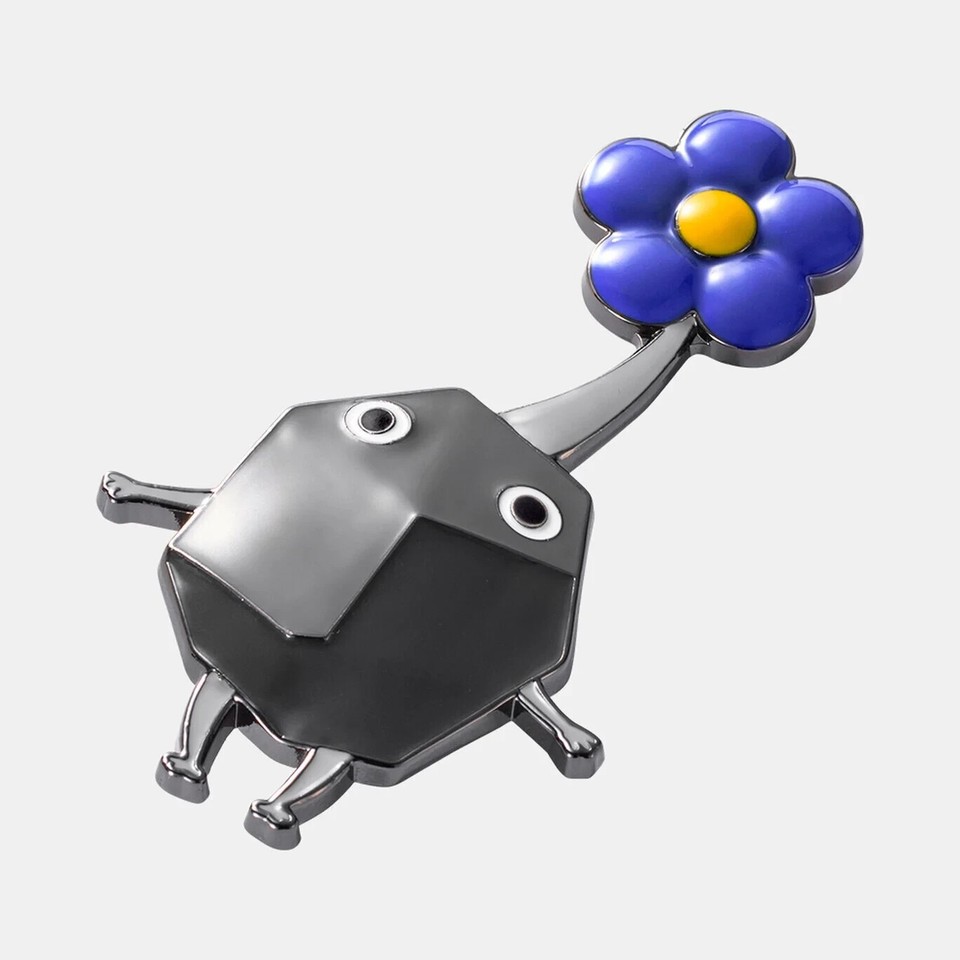 Y309 UGX Nintendo switch PIKMIN Crag Black Pikmin badge Japan | eBay