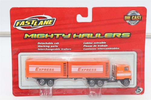 NEW 2008 FastLane Mighty Haulers 1:87 Die Cast " EXPRESS " Semi Trailer ...