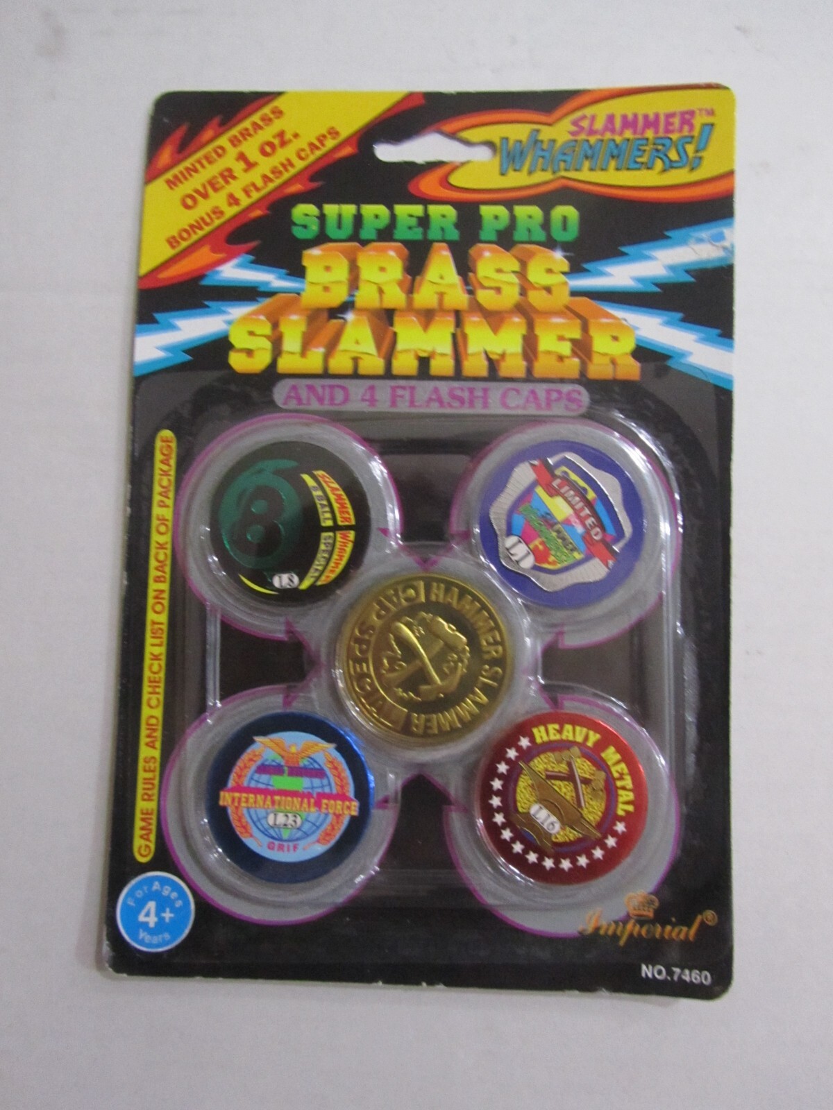 2 Sets 1994 VTG Imperial Slammer Whammers Super Pro Brass Slammer & 4 ...