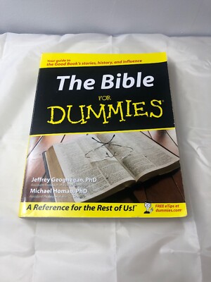 The Bible for Dummies by Michael M. Homan; Jeffrey Geoghegan | eBay