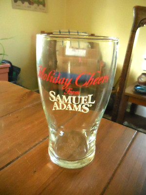 Holiday Cheers from Samuel Adams Beer Glass | eBay