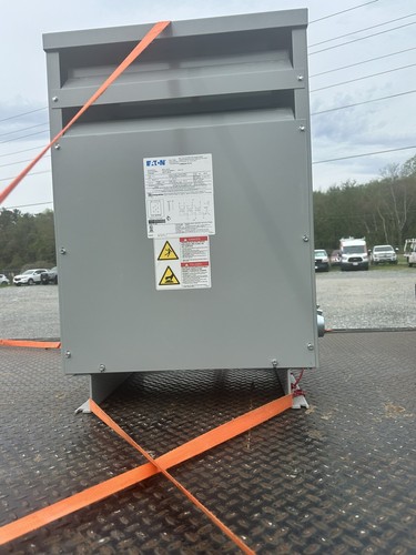 New Eaton 3 Phase Transformer 45 KVA V48M22T4516 480-240/120v Delta ...