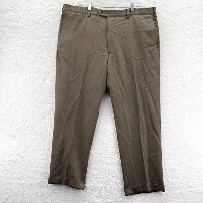 Coppley Allen Dress Pants Mens 44R Gold 42x30 Pleated Professional ...