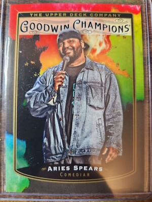 2019 Upper Deck Goodwin Champions Aries Spears Splash of Color #129 ...
