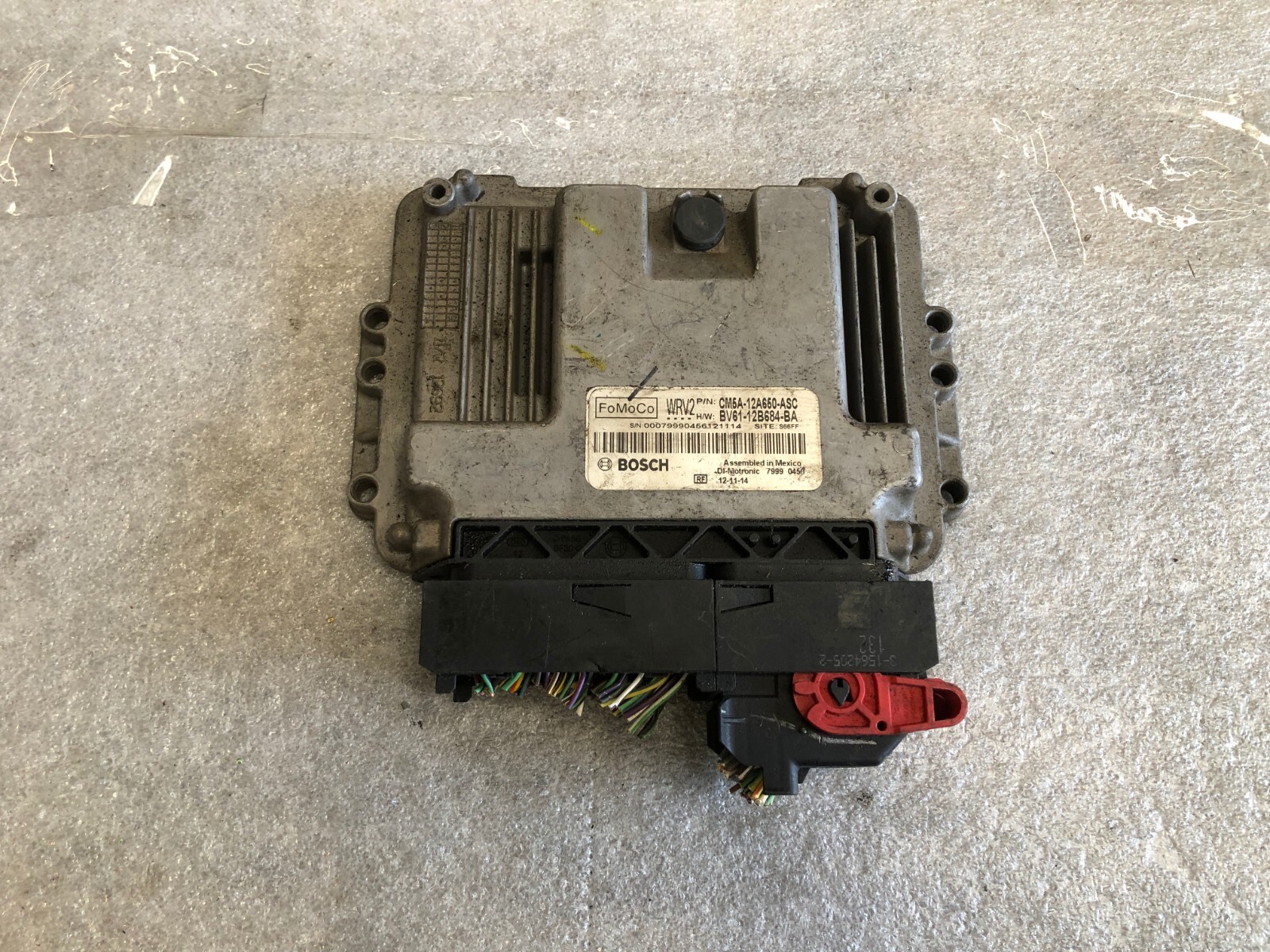 12-13 FORD FOCUS Computer Brain Engine Control ECU ECM EBX Module ...