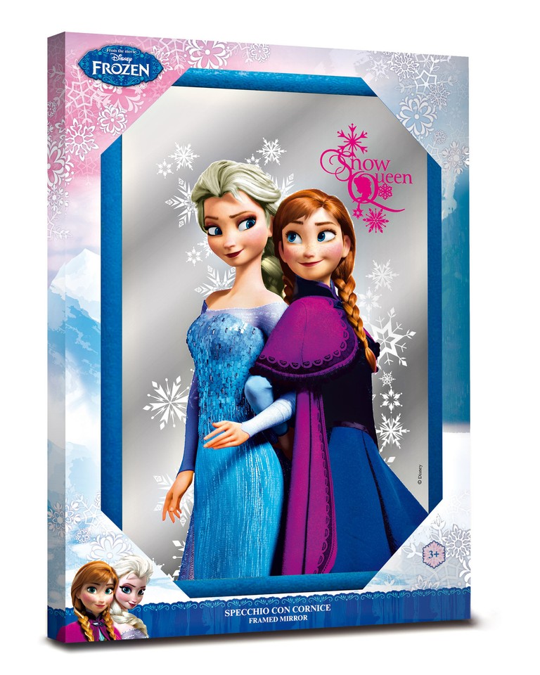 Frozen Decorative Mirror - Elsa and Anna - 2 Designs - 30cm x 20cm ...