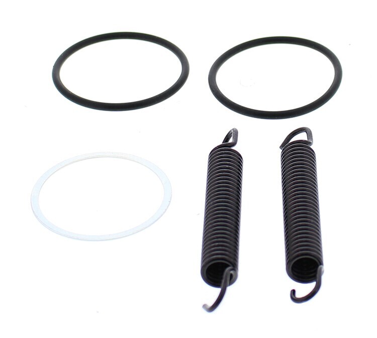 Exhaust O-rings + Pipe Springs Steel gasket Honda CR250 CR 250 1992 ...