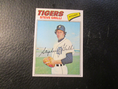 1977 TOPPS#506 STEVE GRILLO TIGERS NMMT+ | eBay