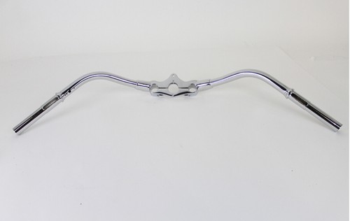 Harley Davidson chrome in-line Spring Fork Handlebars WL G U EL FL 49 ...