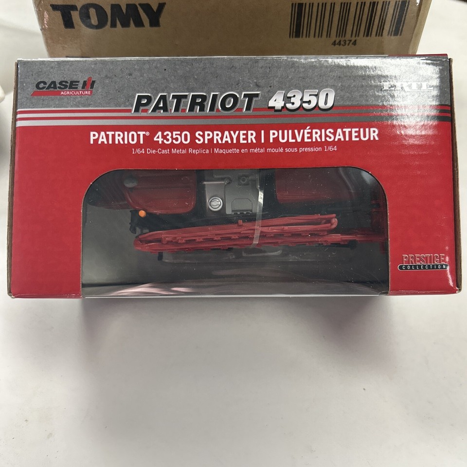 ERTL 1/64 Case IH Patriot 4350 Self-Propelled Sprayer Prestige ...