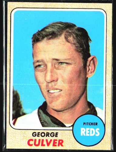 1968 Topps - #319 George Culver | eBay