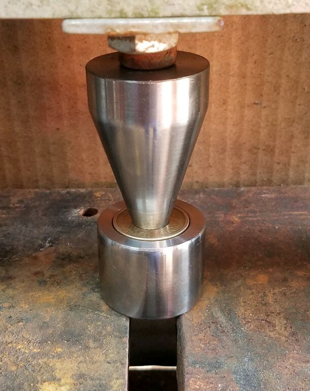 3 EASIER TO USE 17° DOUBLE SIDED COIN RING MAKING TOOLS FOLD OVER ...