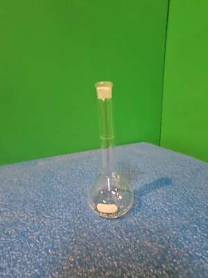 Corning PYREX Glass 50mL Volumetric Flasks No. 5640-50 | #9 Stopper | eBay