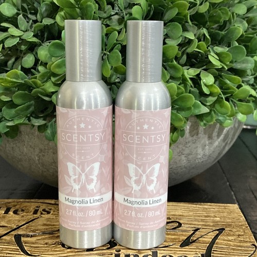 New Scentsy Lot of 2 Room Spray Magnolia Linen 2.7 Fl Oz Each | eBay