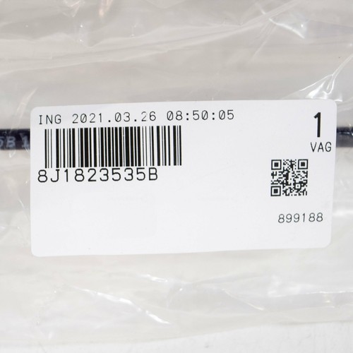 NEW AUDI TT 8J ENGINE HOOD LID REAR LOCK CABLE LHD 8J1823535B ORIGINAL ...