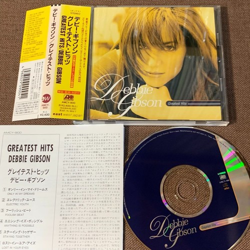 DEBBIE GIBSON Greatest Hits +2 JAPAN CD AMCY-900 w/ OBI Tatsuro ...