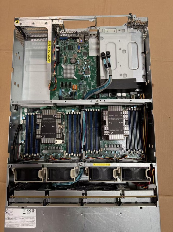 SuperMicro CSE-829U 2U Server 12 BAY 3.5" 2x800W Barebone | eBay