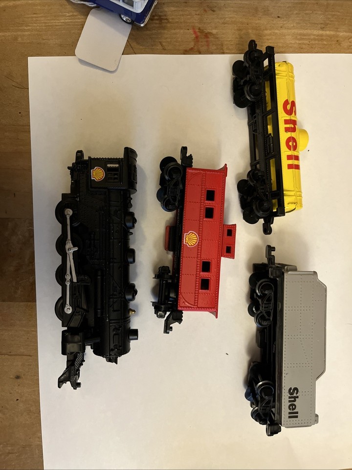 Fletcher Barnhardt & White HO Scale Shell Oil Promo Locomotive Train ...