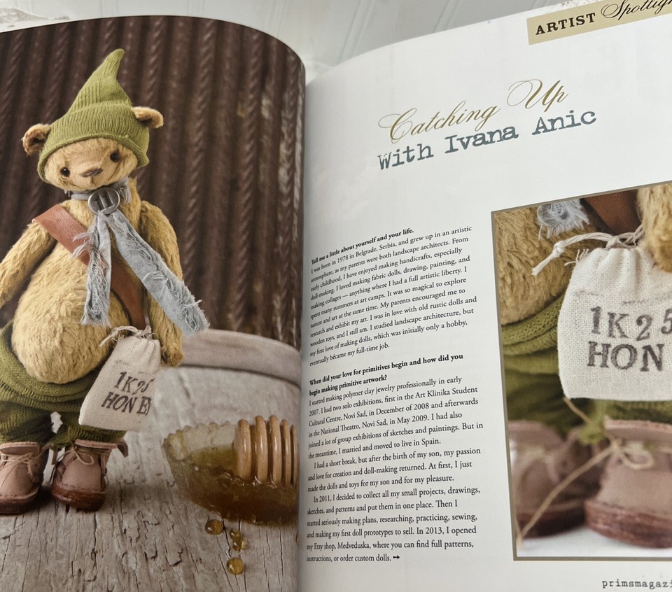 PRIMS Magazine Winter 2018 - Handcrafted Folk Art - Free Pattern | eBay