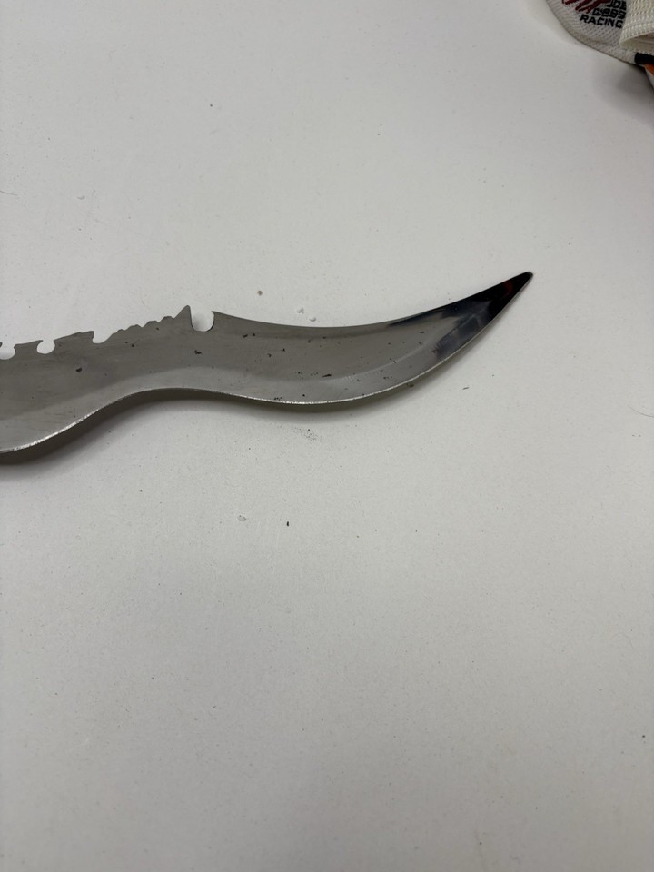 Fantasy Dragon Dagger Knife – Curved Blade – Wing Guard – 17 ...