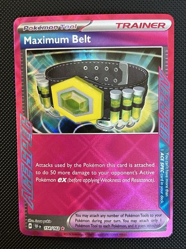 Maximum Belt 154/162 Sv05: Temporal Forces Holo | eBay