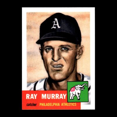 Ray Murray 1991 Topps Archives 1953 Philadelphia Athletics #234 NM GM 3 ...